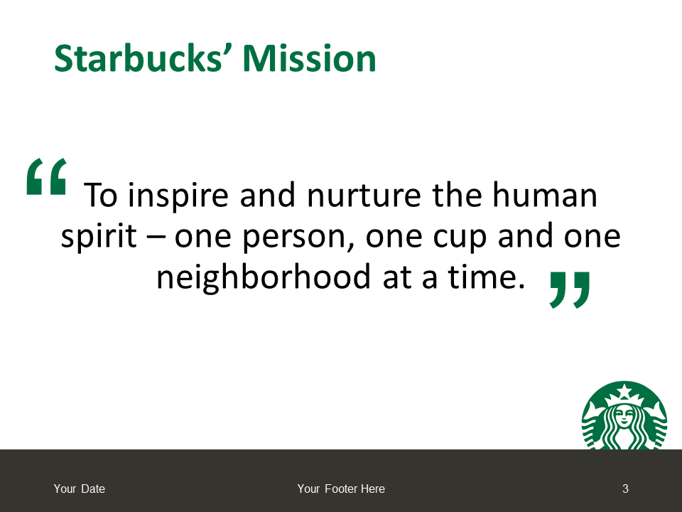 Starbucks PowerPoint Template PresentationGO
