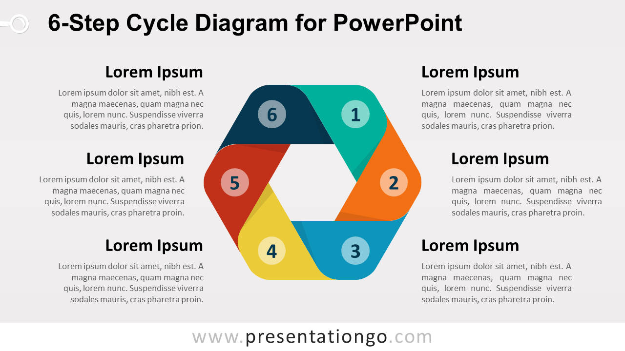 6 Step Cycle Diagram Powerpoint Template Slidemodel Powerpoint Vrogue