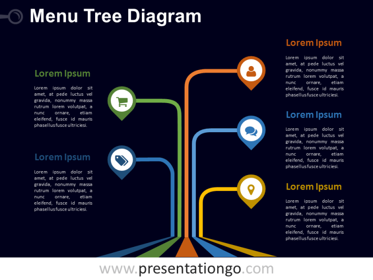 menu-tree-powerpoint-diagram-presentationgo