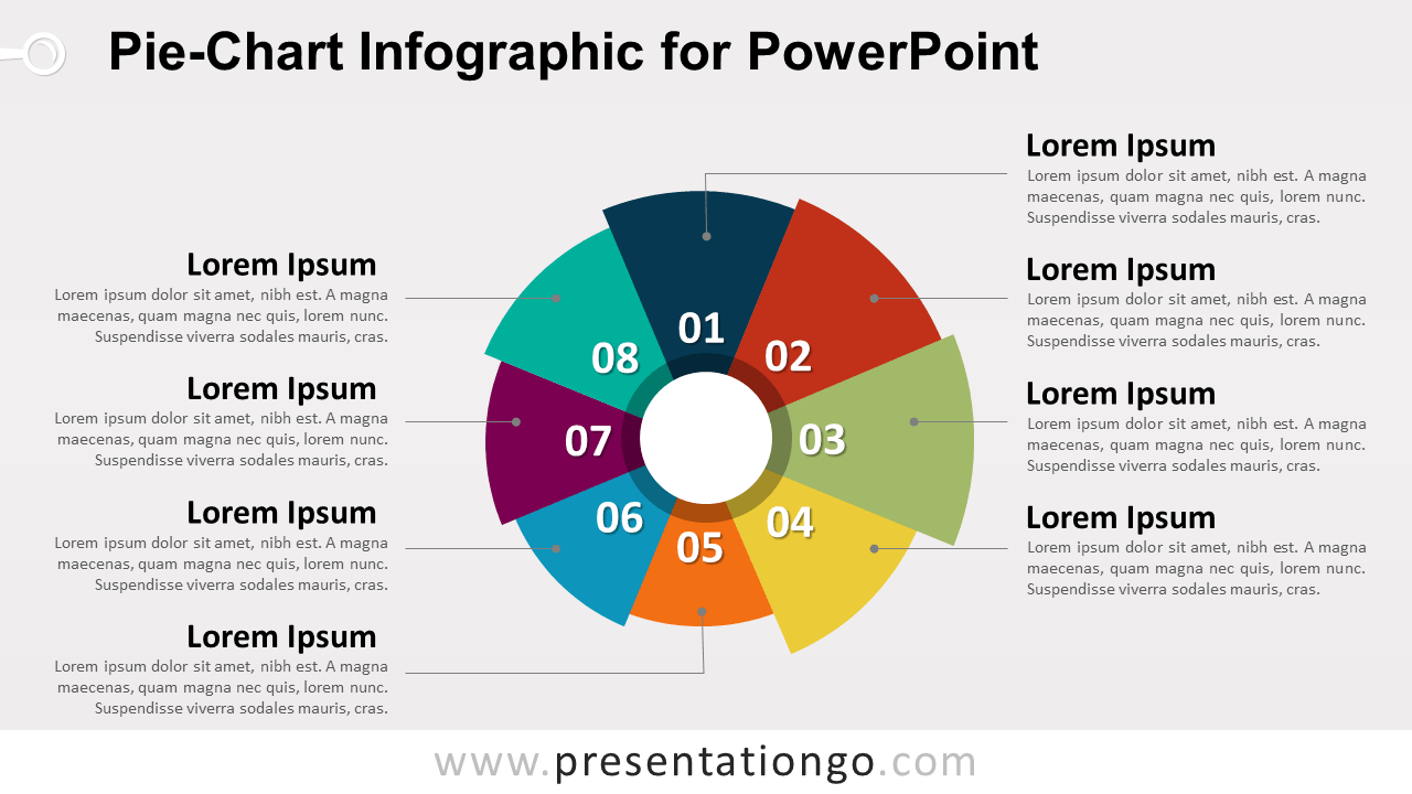 Pie Process Powerpoint Charts Template Powerpoint Charts Powerpoint 