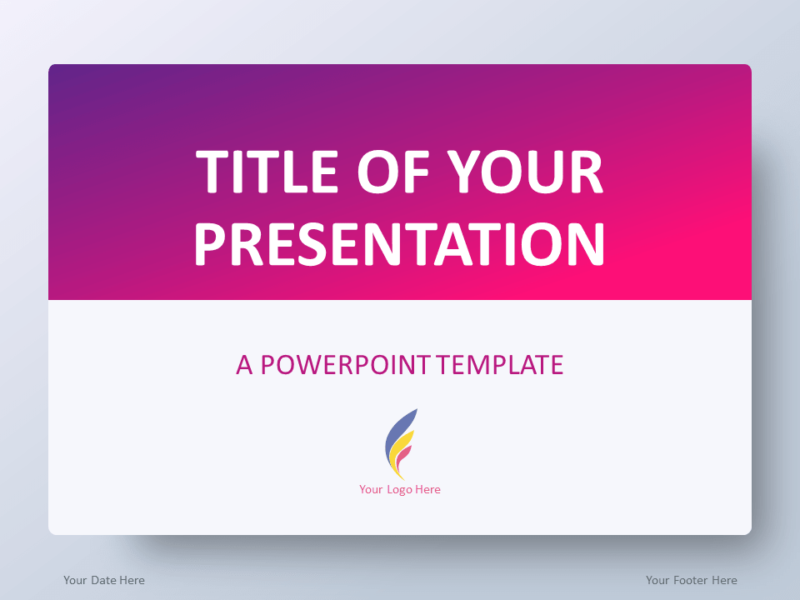 Free Pink Google Slides and PowerPoint Templates
