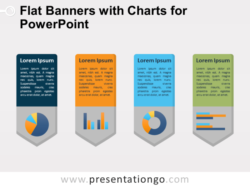 Vertical Text Boxes for PowerPoint - PresentationGO