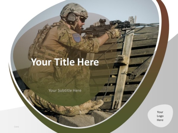 Military PowerPoint Template - PresentationGO