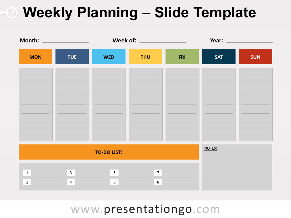 Google Slides Schedule Template