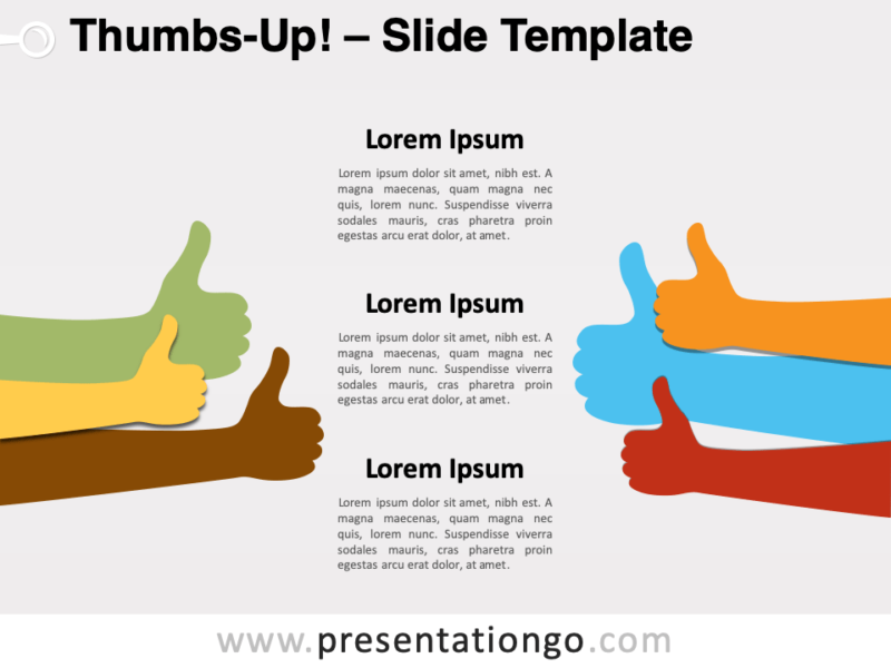 Thumbs-Up for PowerPoint and Google Slides - PresentationGO