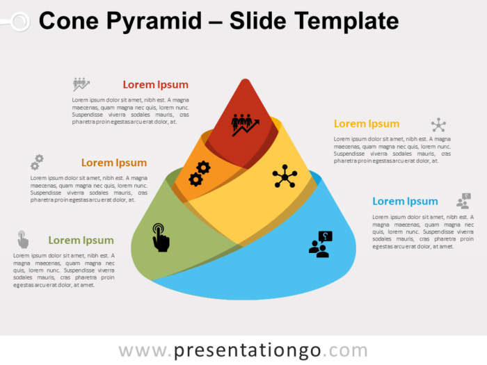 Cone Pyramid for PowerPoint and Google Slides - PresentationGO