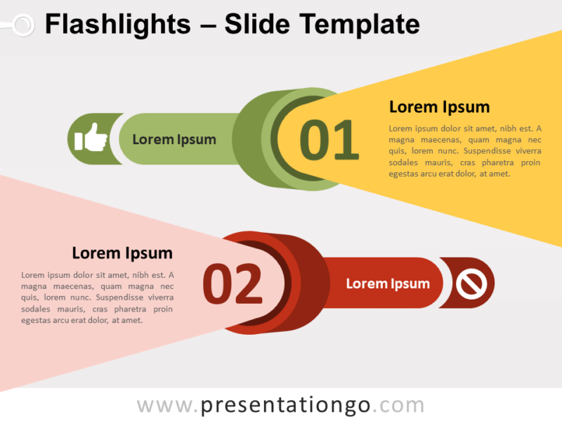 Flashlights for PowerPoint and Google Slides - PresentationGO