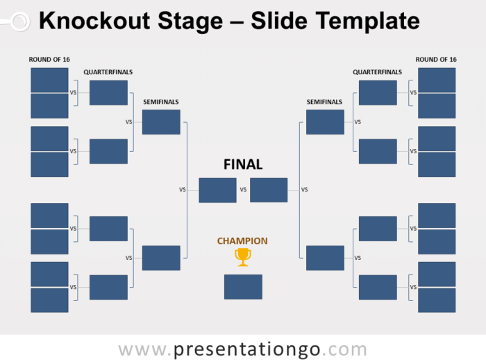 Knockout Stage for PowerPoint and Google Slides