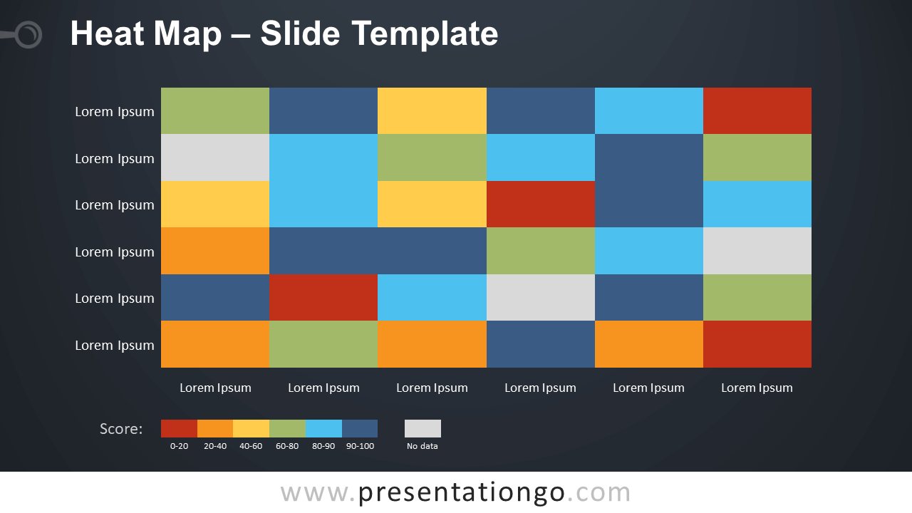 Heat Map For PowerPoint And Google Slides PresentationGO