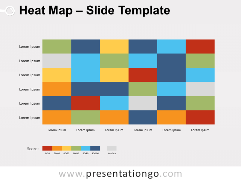Heat Map for PowerPoint and Google Slides - PresentationGO