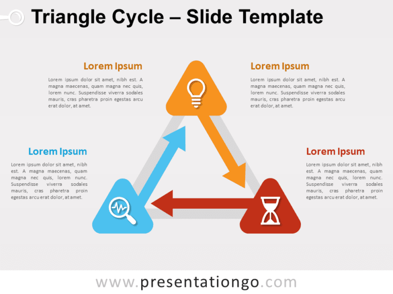Triangle PowerPoint Diagram PresentationGO