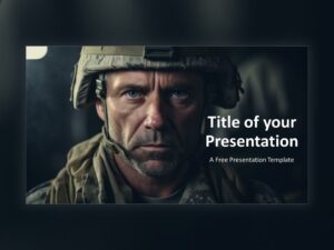 First Responders – Military Forces Template for PowerPoint