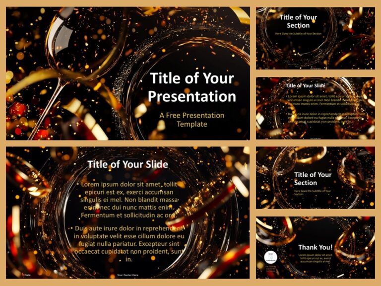 Premium Spirits Template for PowerPoint & Google Slides