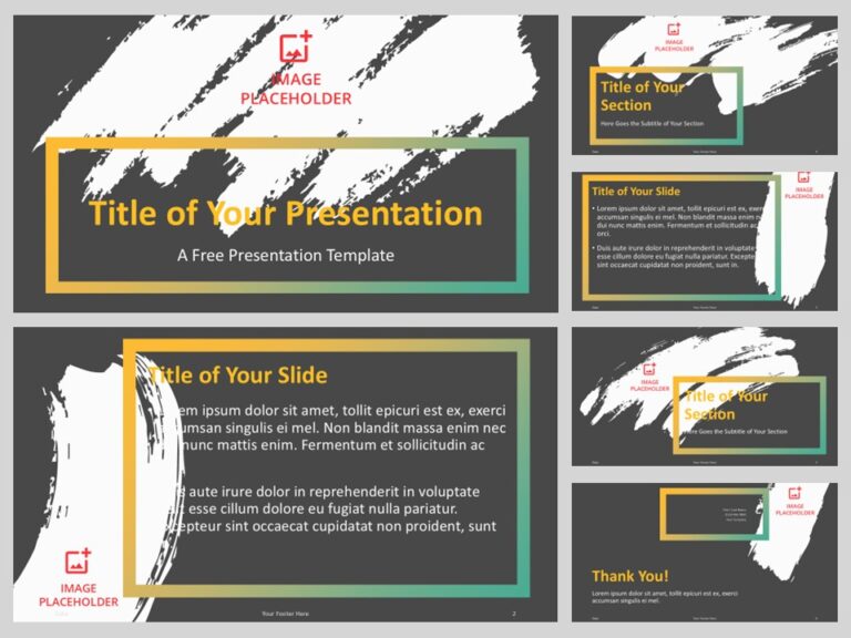 Dynamic Stroke Template for PowerPoint & Google Slides