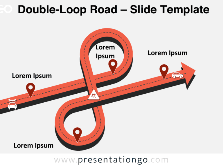 Double-Loop Road for PowerPoint & Google Slides