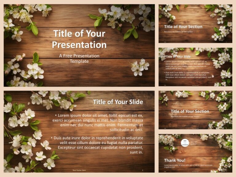 Rustic Springtime Template for PowerPoint & Google Slides