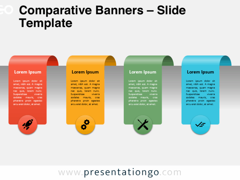 Comparative Banners for PowerPoint & Google Slides