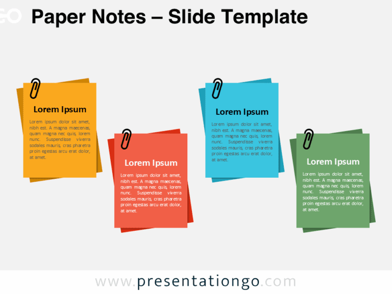 Paper Notes for Google Slides & PowerPoint