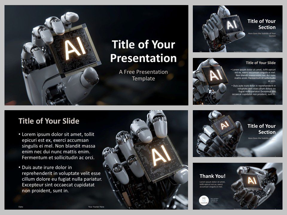 AI Robotics Template for PowerPoint & Google Slides