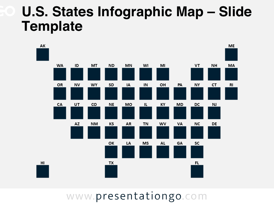 Maps of North American Countries for PowerPoint & Google Slides