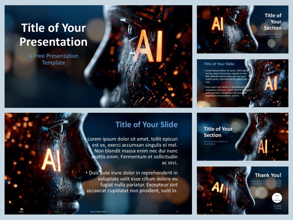 Free Robotics Google Slides and PowerPoint Templates - PresentationGO