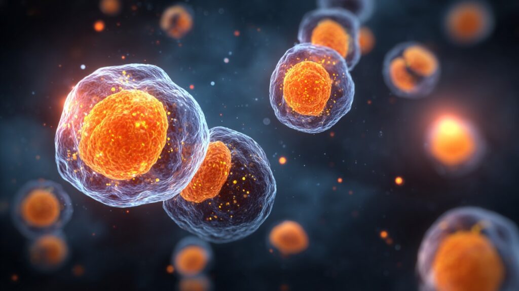 3D Molecular Structure with Transparent Spheres for Science Visuals ...