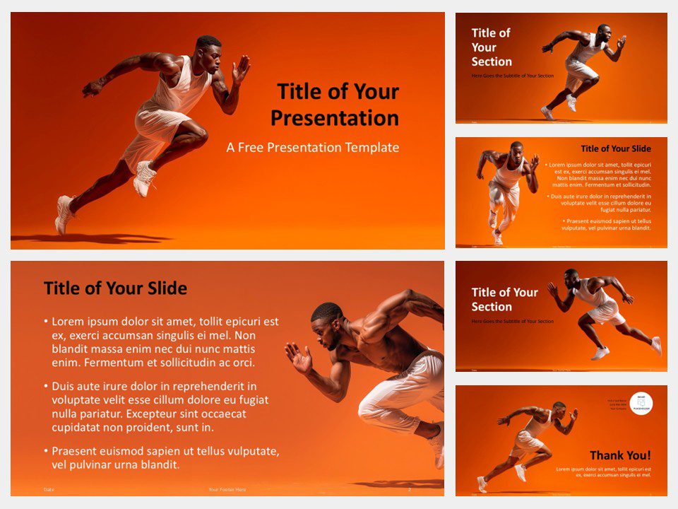 Sprint Motion Presentation Template - PowerPoint & Google Slides