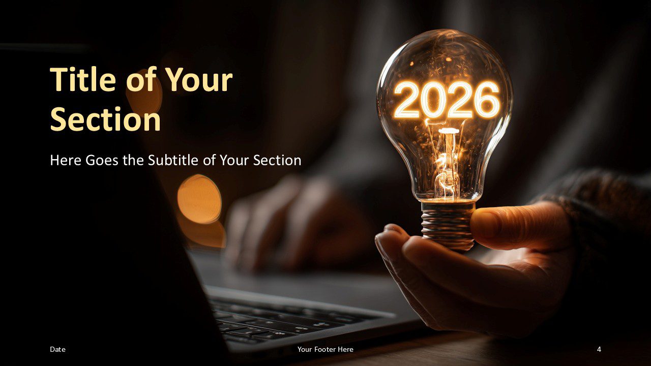 Innovate 2026 Template for PowerPoint & Google Slides