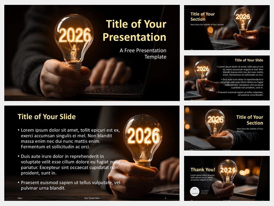 Innovate 2026 Template for PowerPoint & Google Slides