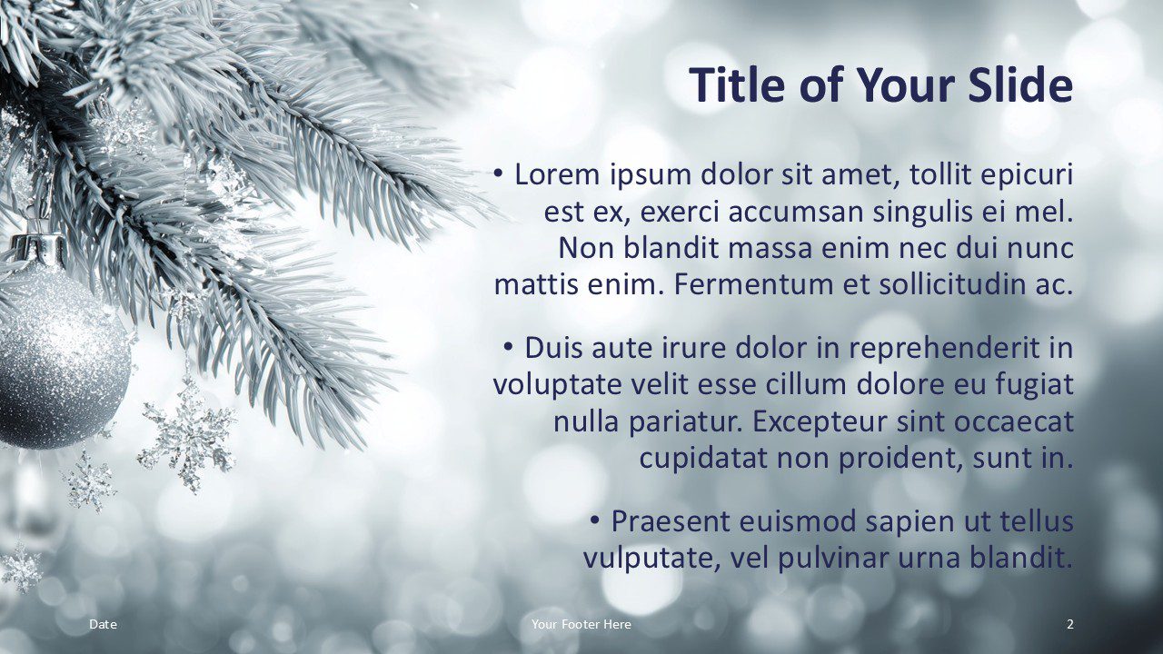 Silver Pine Template for PowerPoint & Google Slides