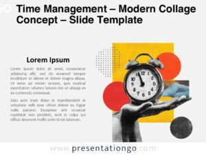 Time Management Modern Collage Concept – PowerPoint & Slides