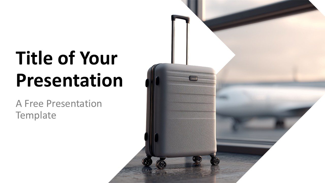 Airport Terminal PowerPoint and Google Slides Template